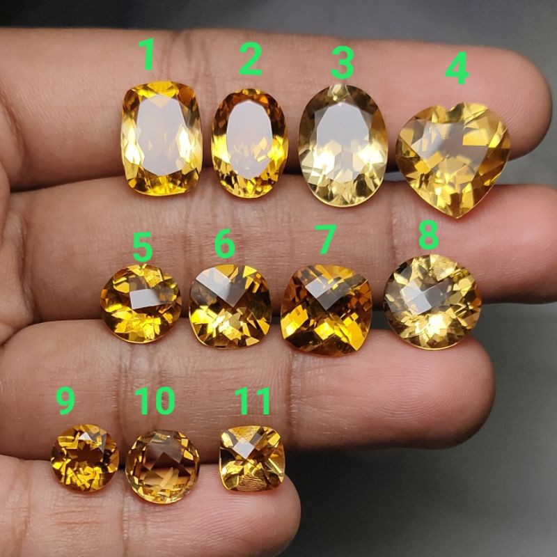 Jual NATURAL BATU CITRINE KECUBUNG KUNING CLEAN KINCLONG | Shopee Indonesia