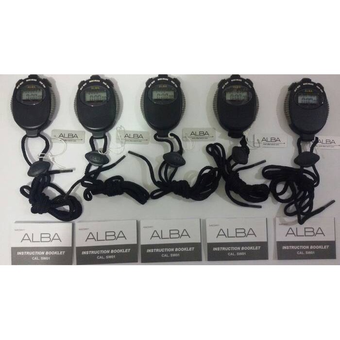Jual Stopwatch Alba Sw-01 Original - Alat Pencatat Waktu | Shopee Indonesia