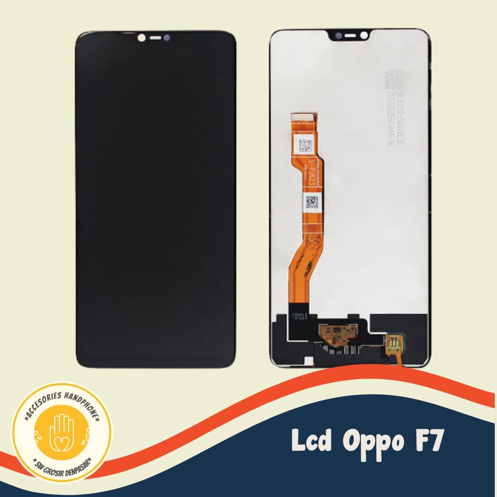 Jual (COD) LCD Layar fullset touchscreen original Oppo F7 Fullset ...