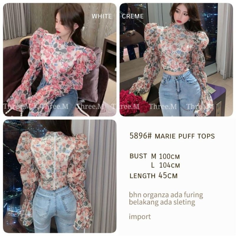 Jual Pis Puff Import TM 5896 Baju balon Fashion Korea terbaru style ...