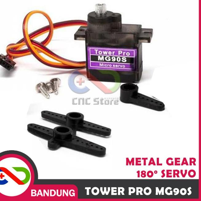Jual Model Baru.. TOWER PRO MICRO SERVO MG90S MG90 MG-90 MG-90S METAL GEAR SERVO | Shopee Indonesia