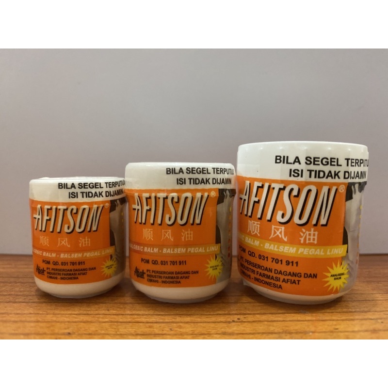 Jual AFITSON BALSEM PEGAL LINU | Shopee Indonesia