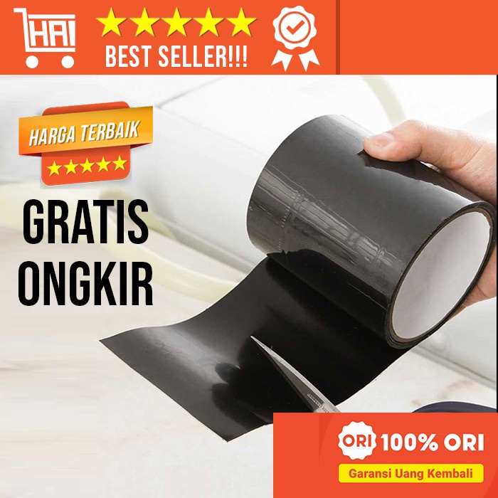 Jual PENAMBAL BOCOR TAPE LAKBAN ANTI AIR KEBOCORAN PIPA SELANG EMBER ...