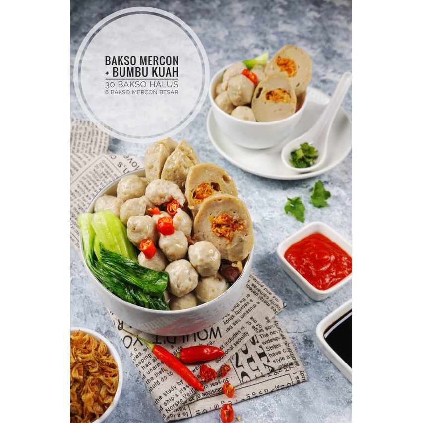 Jual Bakso Mercon Mix Eremermart | Shopee Indonesia