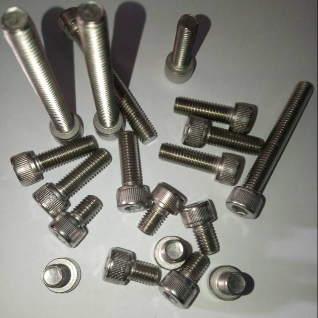 Jual Baut L m8 x 40 (4cm) stainless 304 | Shopee Indonesia