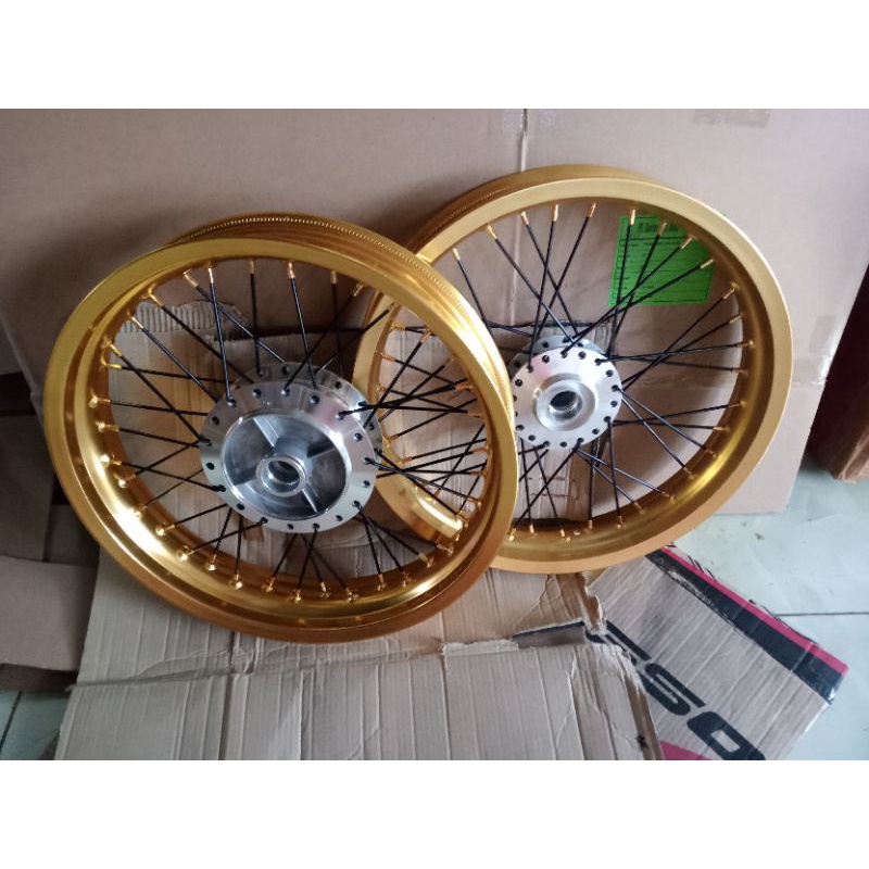 Jual velg Jupiter MX old/new tapak lebar 300/250x17 | Shopee Indonesia