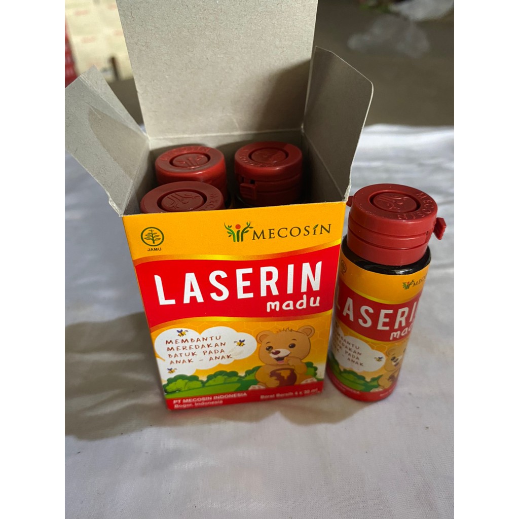 Jual Laserin Madu Anak 30 ml Box Isi 4 pcs | Shopee Indonesia