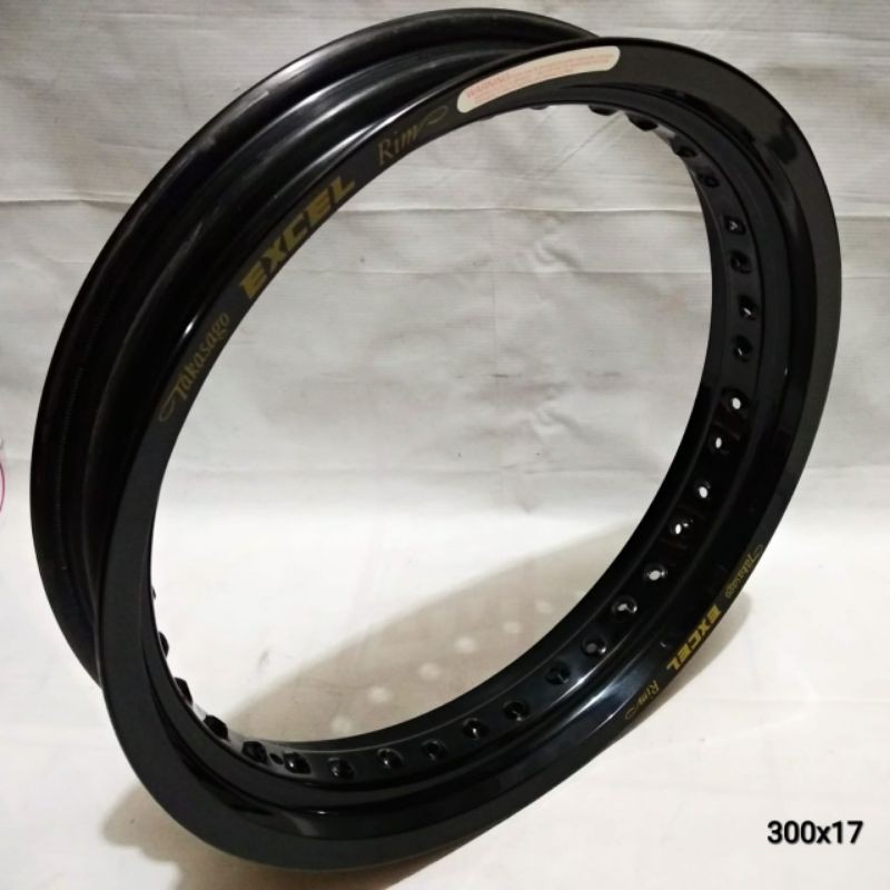 Jual Velg Takasago Excel Rim 17 x 300 Black - Made in Japan | Shopee ...