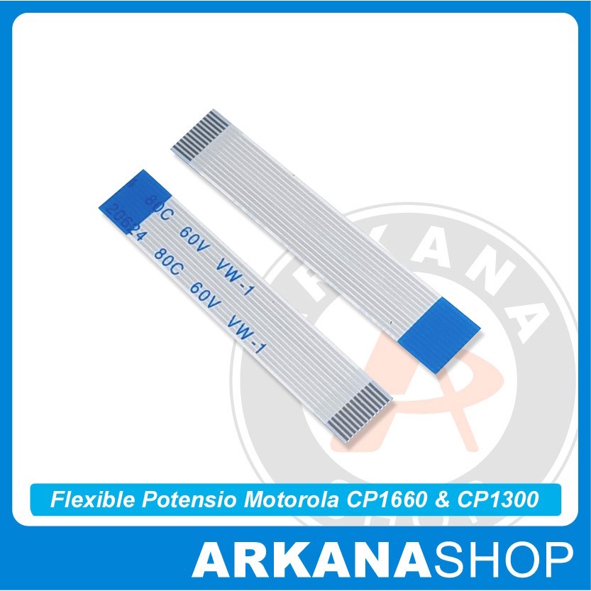 Jual KABEL FLEXIBEL POTENSIO HT MOTOROLA CP1660 & CP1300 12 PIN PANJANG ...