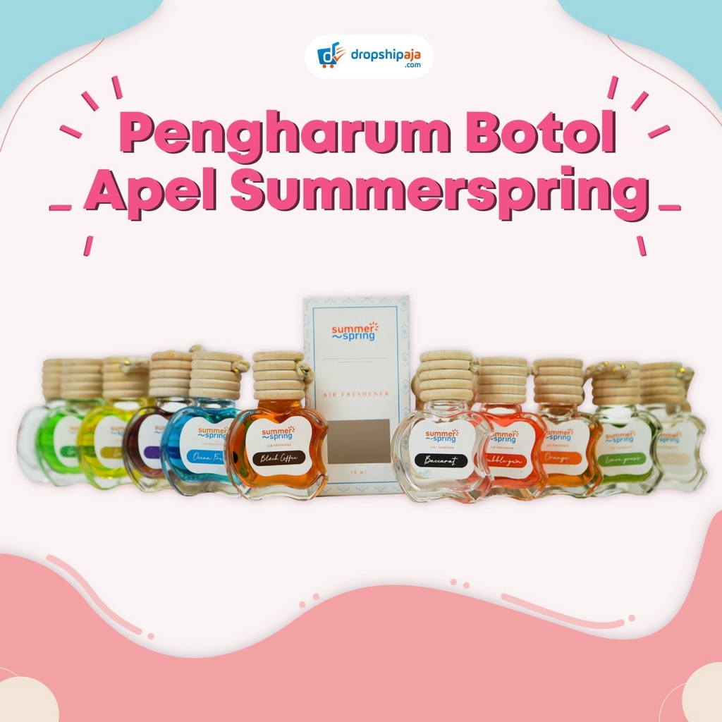 Jual Pengharum Botol Apel Summersping - Parfum Mobil Botol Apel ...