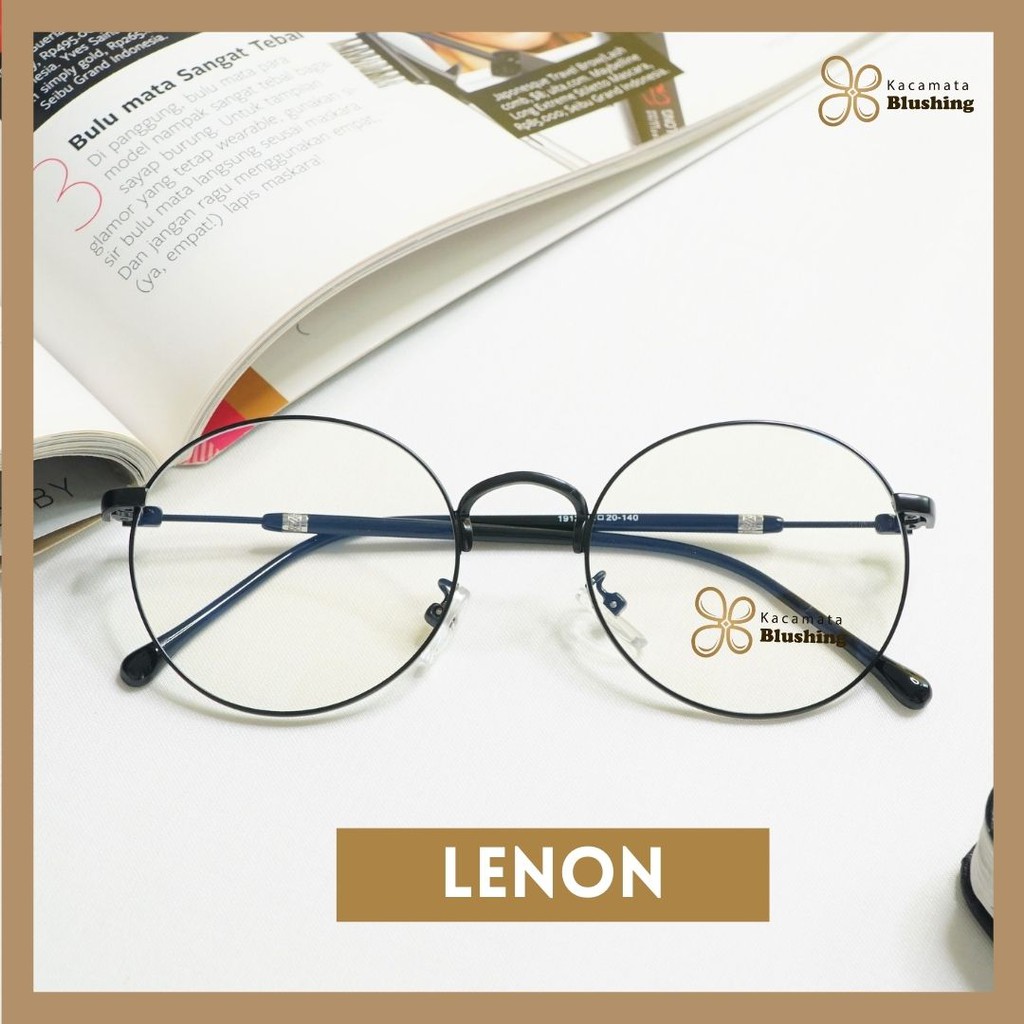 Jual FRAME LENON BLACK | Shopee Indonesia