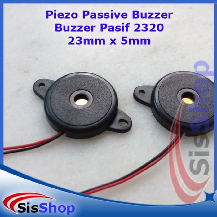 Jual BUZZER PASIF PIEZO PASSIVE BUZZER 2320 23mm x 5mm | Shopee Indonesia