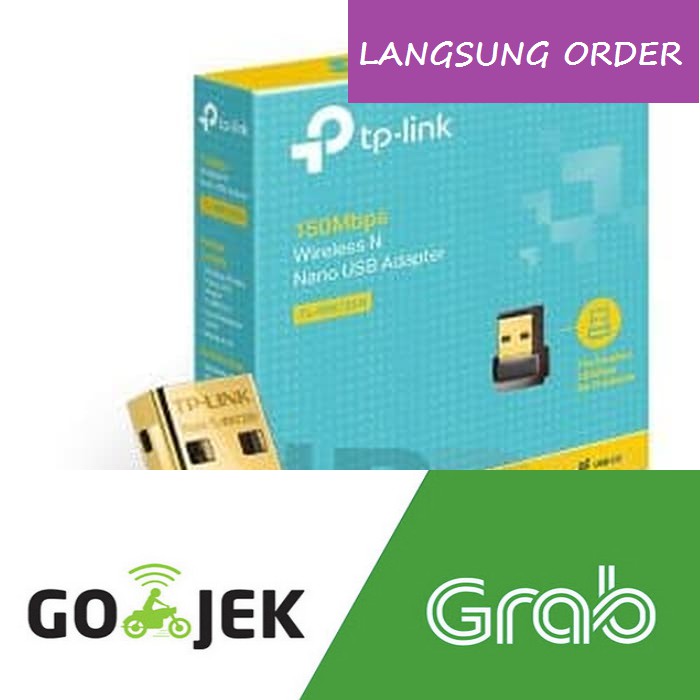 Jual TP-LINK TPLINK TL-WN 725N Usb Wifi Mini Wireless Adapter Nano ...