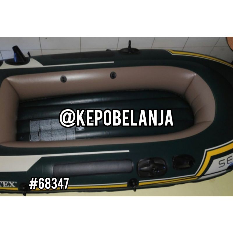 Jual perahu kapal karet untuk mancing 68347 inflatable seahawk untuk 2 ...
