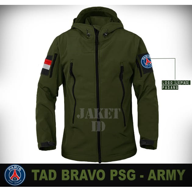 Jual Jaket Pria TAD Bravo Outdoor Tactical / Taktikal PSG Warna Hijau ...