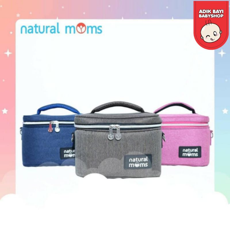 Jual Cooler Bag Tas Asi Thermal Bag / Natural Moms Tas Penyimpanan ASI ...