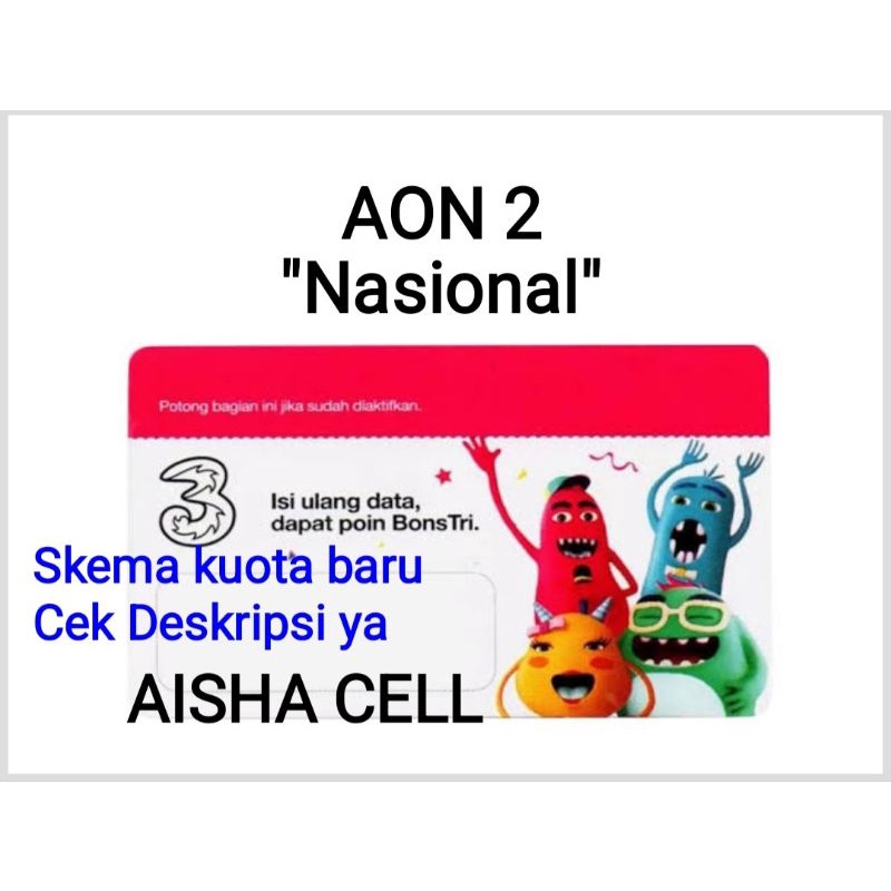 Jual Voucher 3 Tri Three AON 2 Jawa Timur | Shopee Indonesia