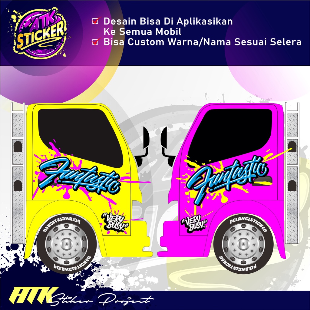 Jual SpesialEdition!!! Stiker Pintu Truck Sticker Pintu Truck Kanan ...