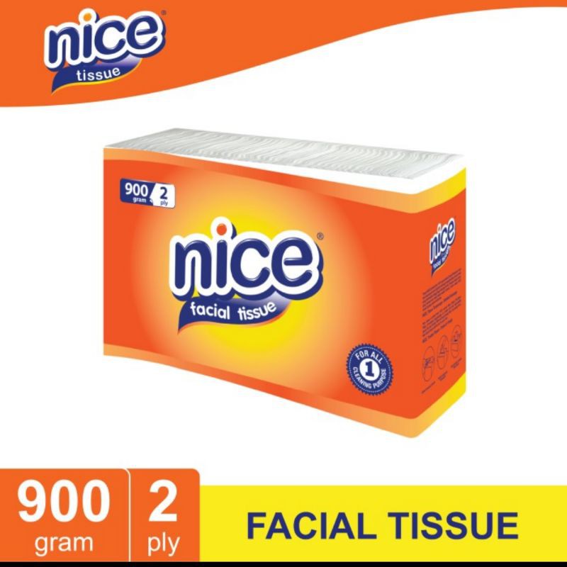 Jual tissue nice 900 gram/tissue nice 1000 sheets Karton/tissue facial ...