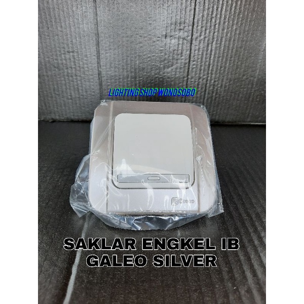 Jual saklar engkel tunggal broco / saklar lampu tertanam IB broco galeo ...