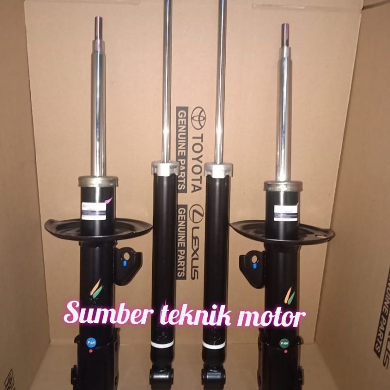 Jual shock breaker shock absorber TOYOTA new Yaris gen2 original depan belakang | Shopee Indonesia