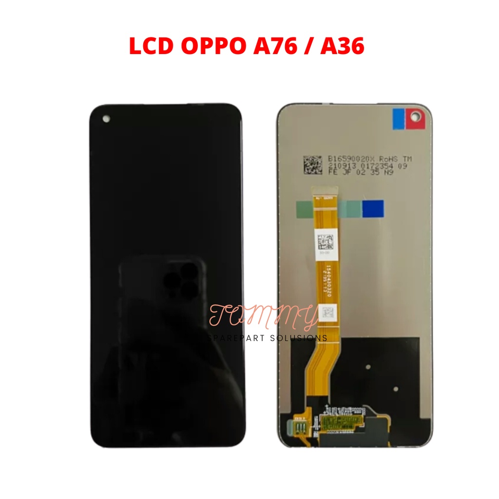 Jual LCD TOUCHSCREEN OPPO A76 / A36 FULLSET KUALITAS ORIGINAL | Shopee ...