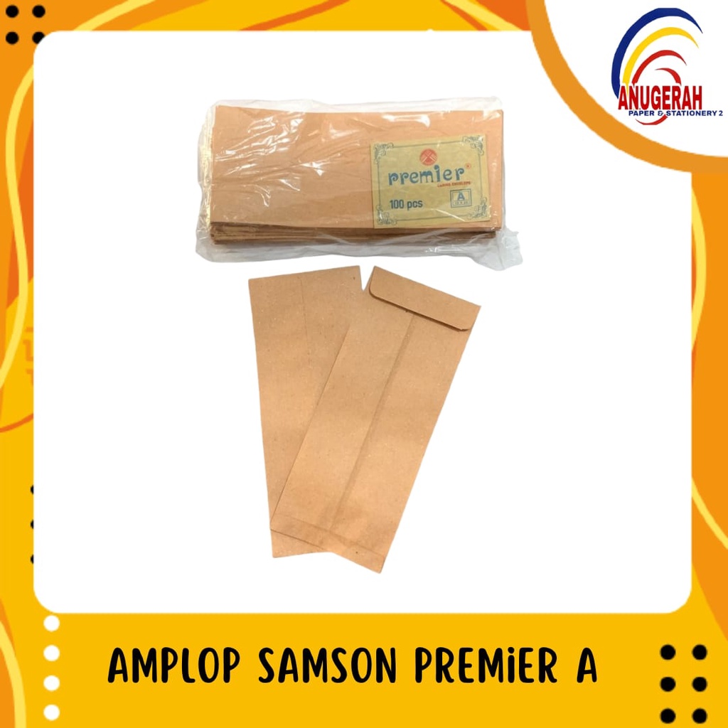 Jual AMPLOP COKLAT SAMSON PREMIER A (PAK) | Shopee Indonesia