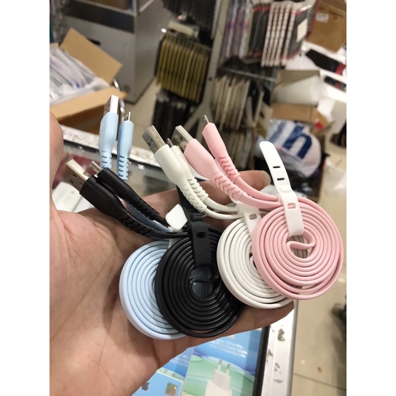 Jual KABEL DATA ANDROID/IPHONE MICRO USB/TYPE C/LIGHTING SUPPORT FAST ...