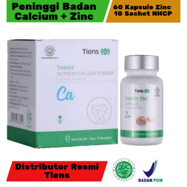 Jual Tiens Tianshi/Peninggi badan/terbaik dunia/tumbuh/tinggi/10 ...
