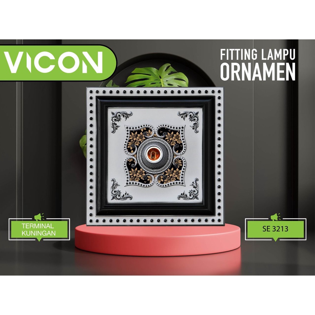 Jual VICON FITTING LAMPU ORNAMEN / fitting lampu ornamen / ornamen ...