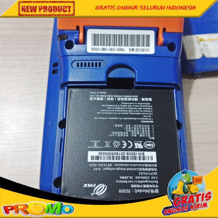 Jual Baterai Edc Pax S900 Original | Shopee Indonesia