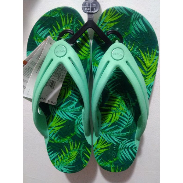 Jual Sandal Crocs Crocband Tropical Flip Flops Original | Shopee Indonesia