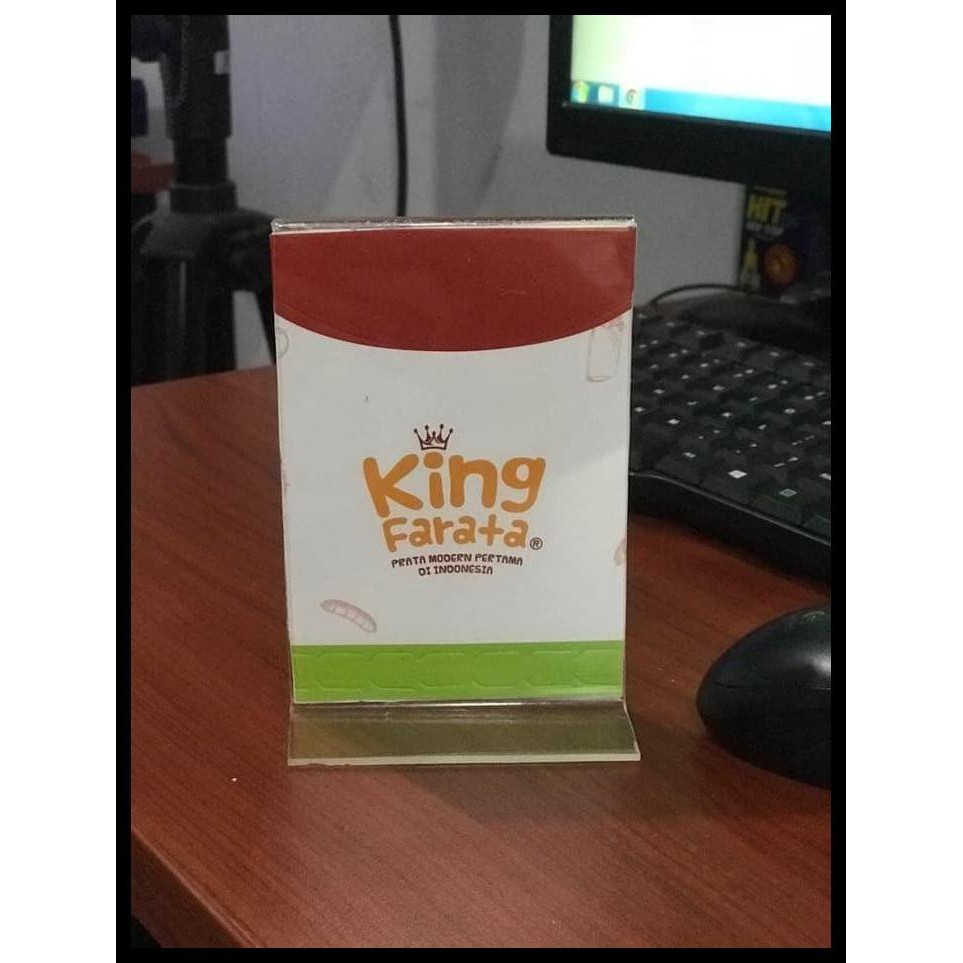 Jual Akrilik/Acrylyc Tempat Brosur 3R Tanpa Cetakan | Shopee Indonesia