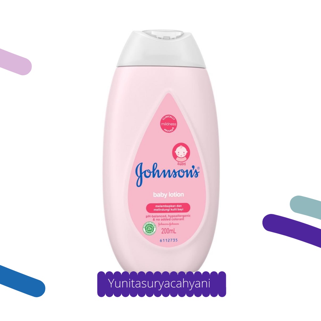 Jual Johnson's Handbody lotion Cotton touch 200ml,milk+rice 200ml ...
