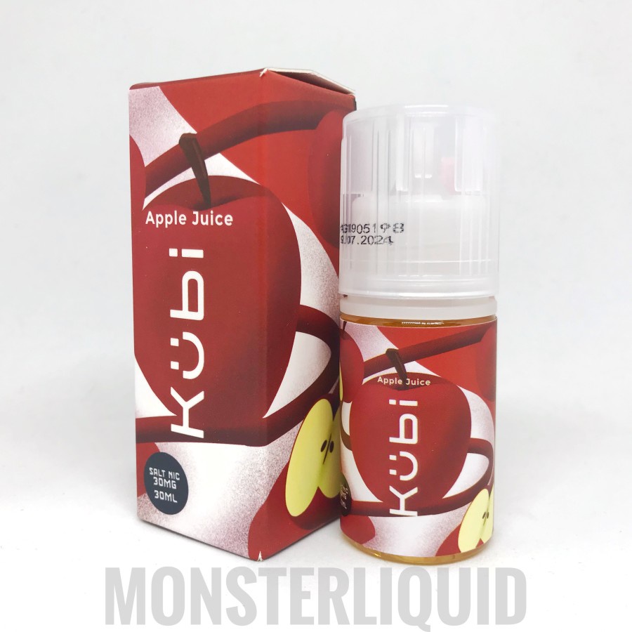 Jual SALT KUBI APPLE JUICE BY FOOM X VAPEBOSS 30MG 30ML | Shopee Indonesia