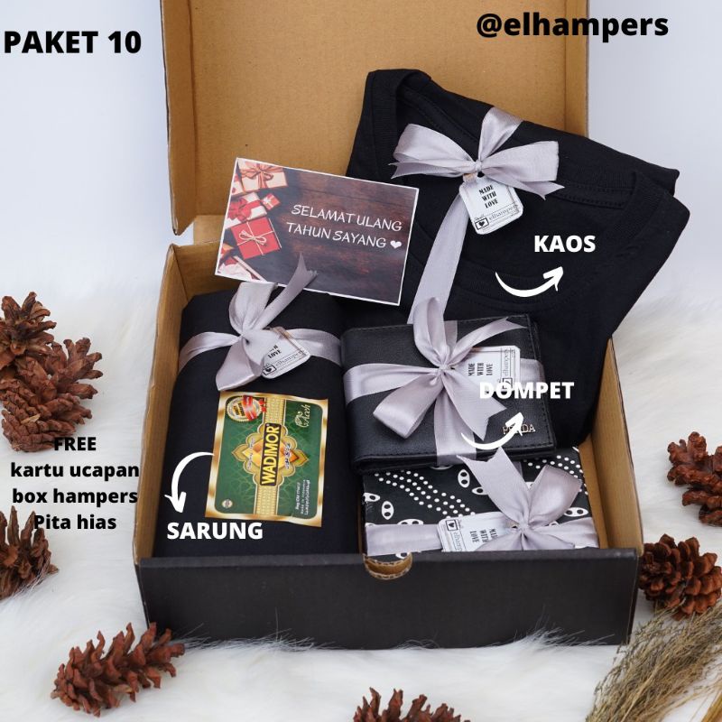 Jual Hampers Cowo kekinian/ Kado ulang tahun cowo/ Kado sempro ...