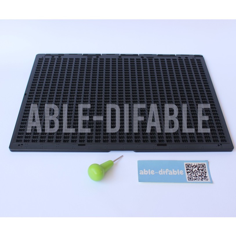 Jual REGLET SLATE BRAILLE A4 | REGLET BESAR UKURAN A4 | RIGLET BESAR ...
