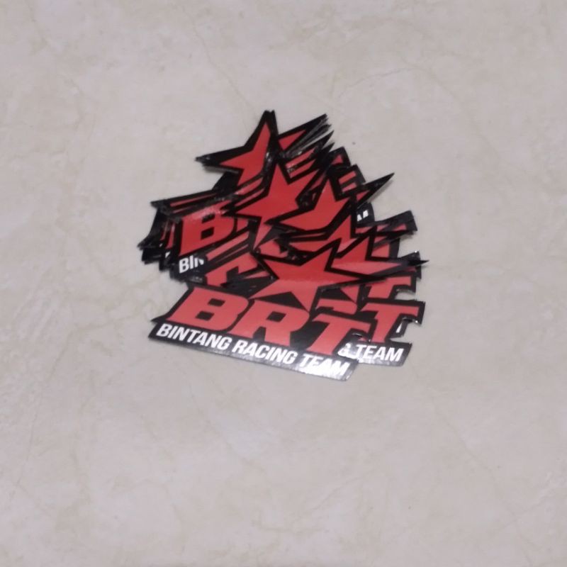 Jual Stiker BRT / Sticker BRT / Stiker Bintang Racing Team / Stiker ...