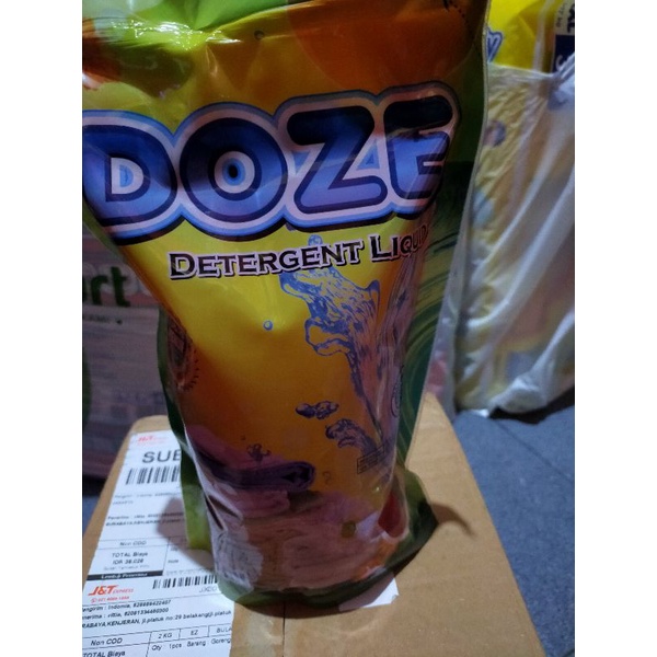 Jual Doze detergent liquid 900ml | Shopee Indonesia