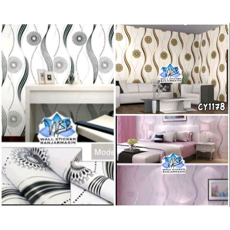 Jual Wallpaper stiker motif Cakra | Shopee Indonesia