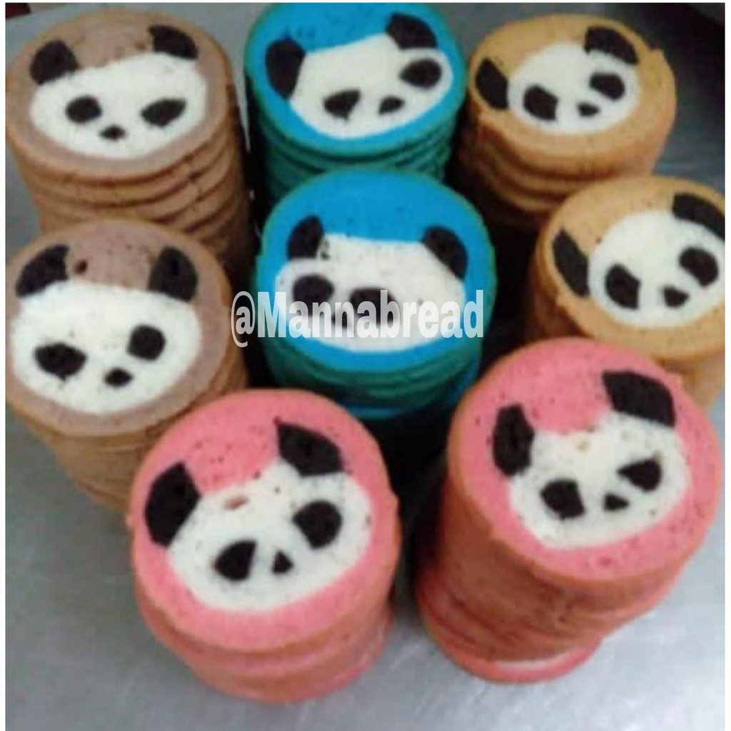 Jual ROTI TAWAR KARAKTER BERBENTUK BABY PANDA TOAST | Shopee Indonesia