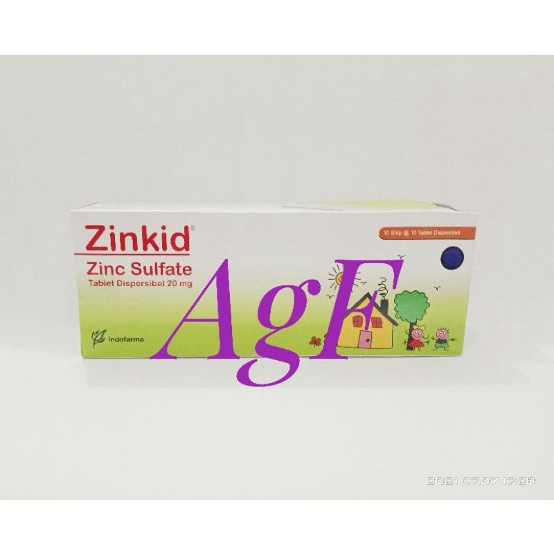 Jual Zinkid Tablet isi 100 (Indo Farma) | Shopee Indonesia
