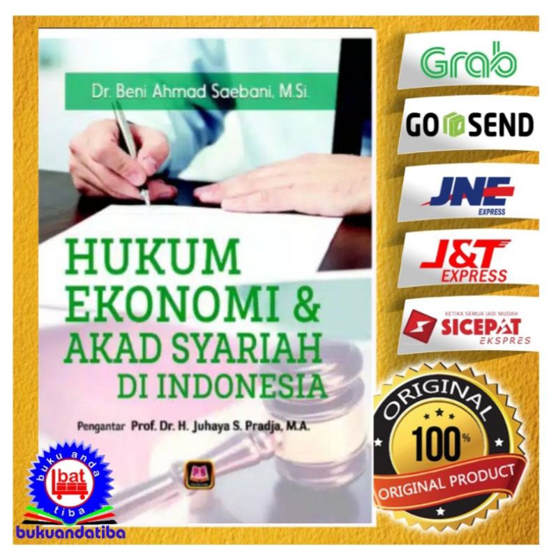 Jual HUKUM EKONOMI & AKAD SYARIAH DI INDONESIA - DR BENI AHMAD SAEBANI | Shopee Indonesia