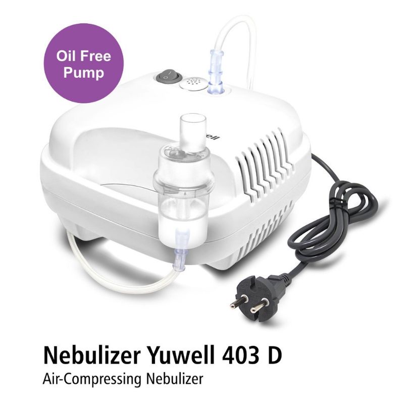 Jual Yuwell Compressor Nebulizer 403D Portable Alat Bantu Napas Nafas ...