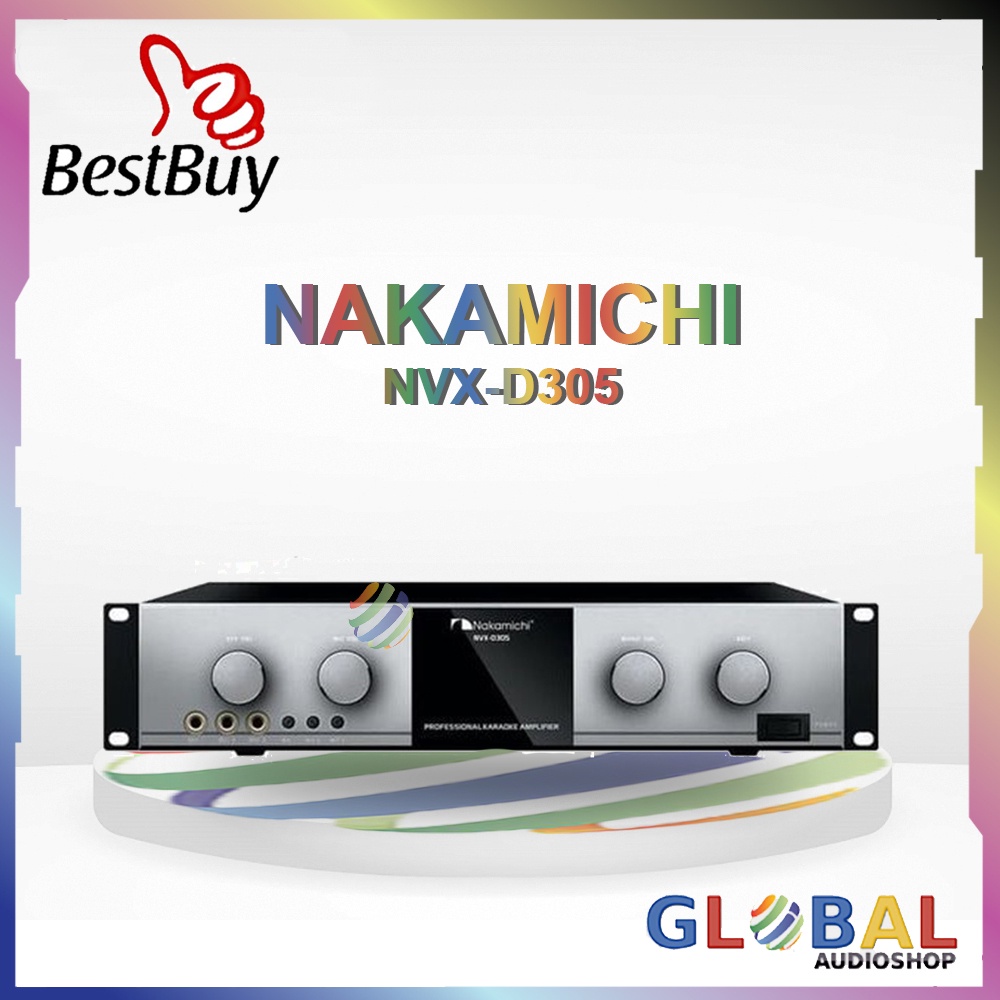 Jual Nakamichi Processor Karaoke Amplifier NVX-D305 / NVX - D-305 NVXD ...