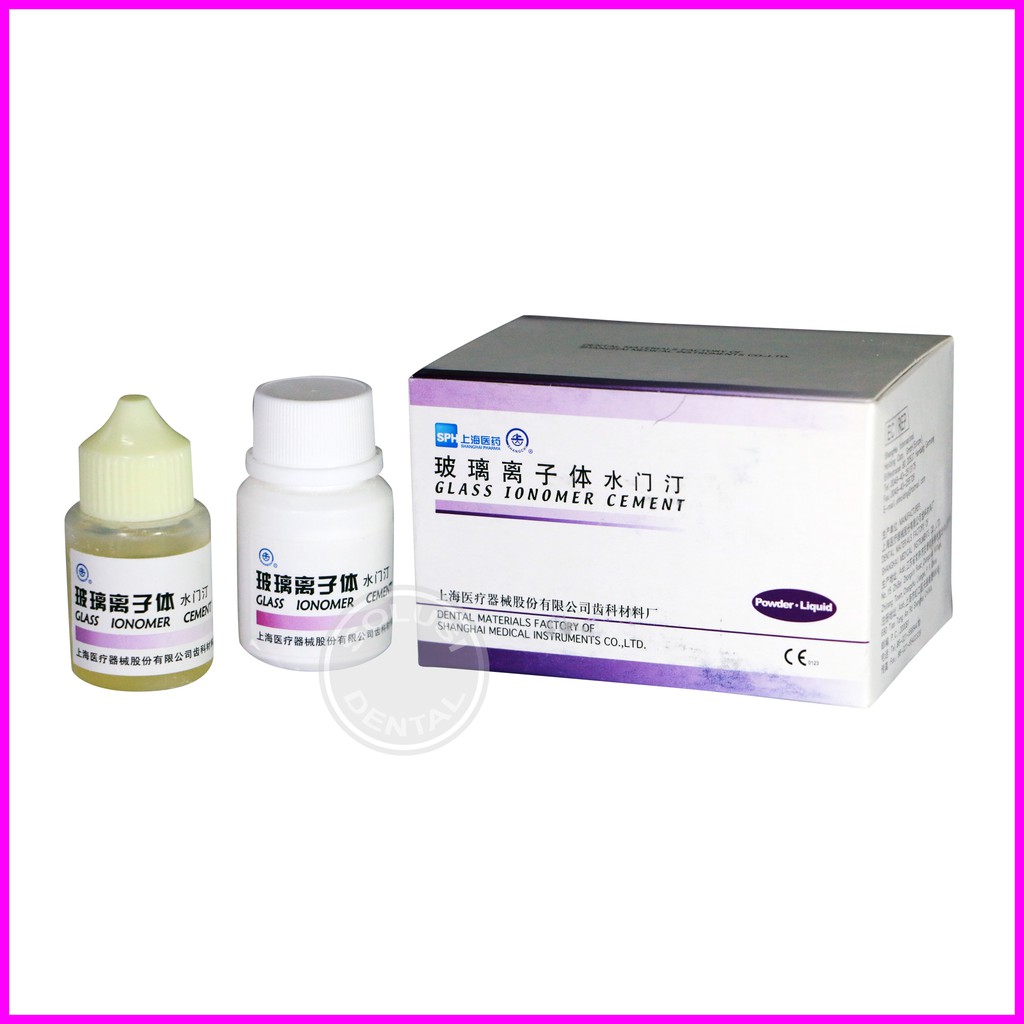 Jual NEW GLASS IONOMER CEMENT/ GIC/ LEM BEHEL POWDER 20 GR LIQUID 15 ML ...