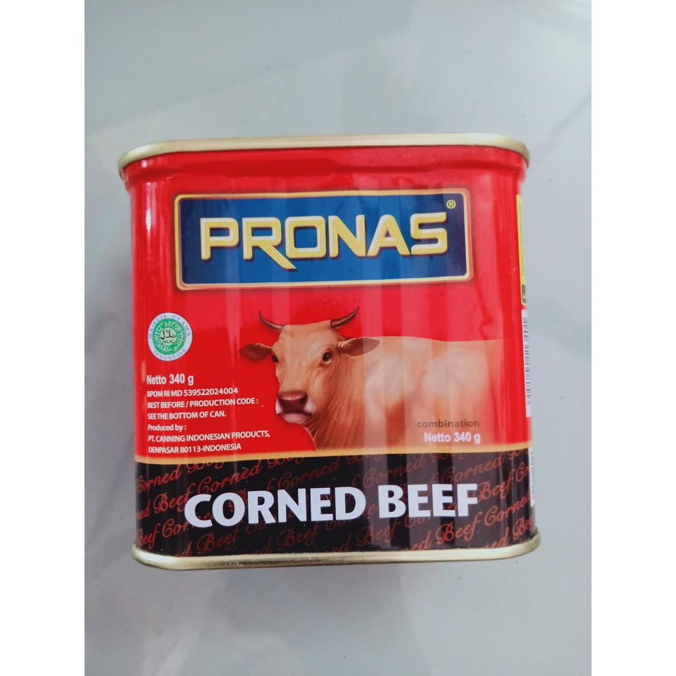 Jual Pronas corned beef 340 gr | Shopee Indonesia