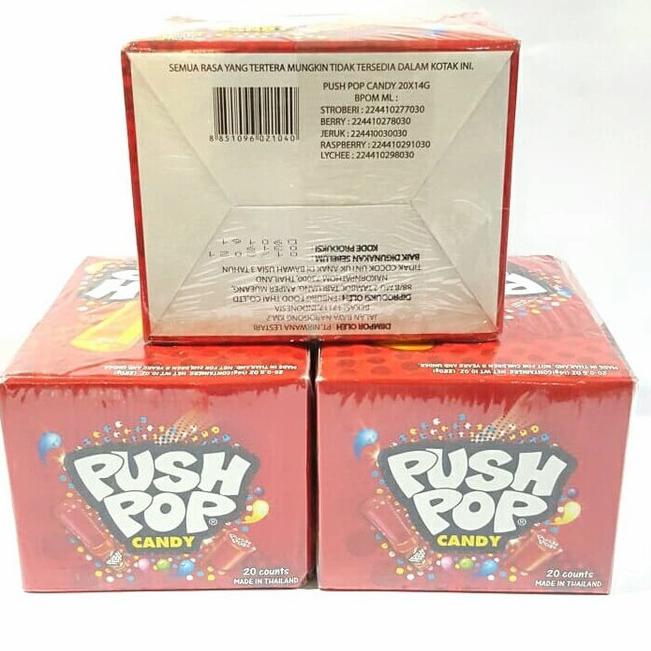 Jual PERMEN PUSH POP BOX 20S / PUSH POP CANDY 20S / PERMEN BENTUK ...