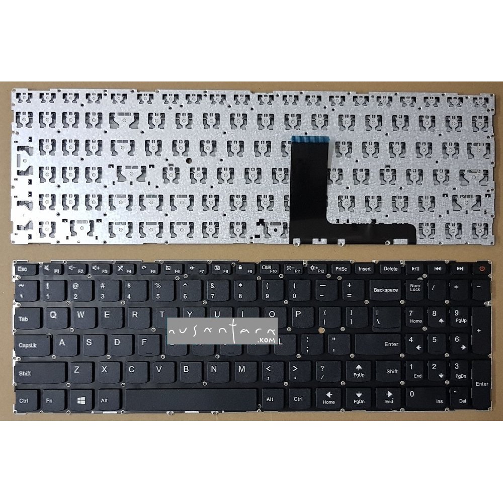 Jual Keyboard Laptop Notebook Lenovo Ideapad 110-15 110-15acl 110-15ast ...