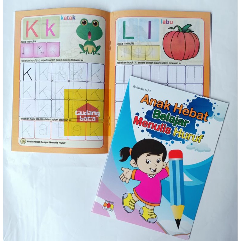 Jual Calistung - Anak Hebat Belajar Menulis Huruf -Angka (Full Colour ...
